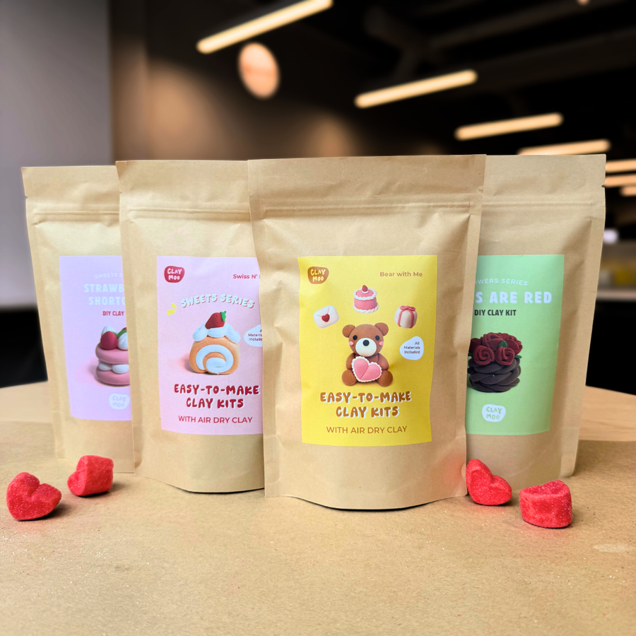 Date Night Bundle | Air Dry Foam Clay Kits – Claymoo