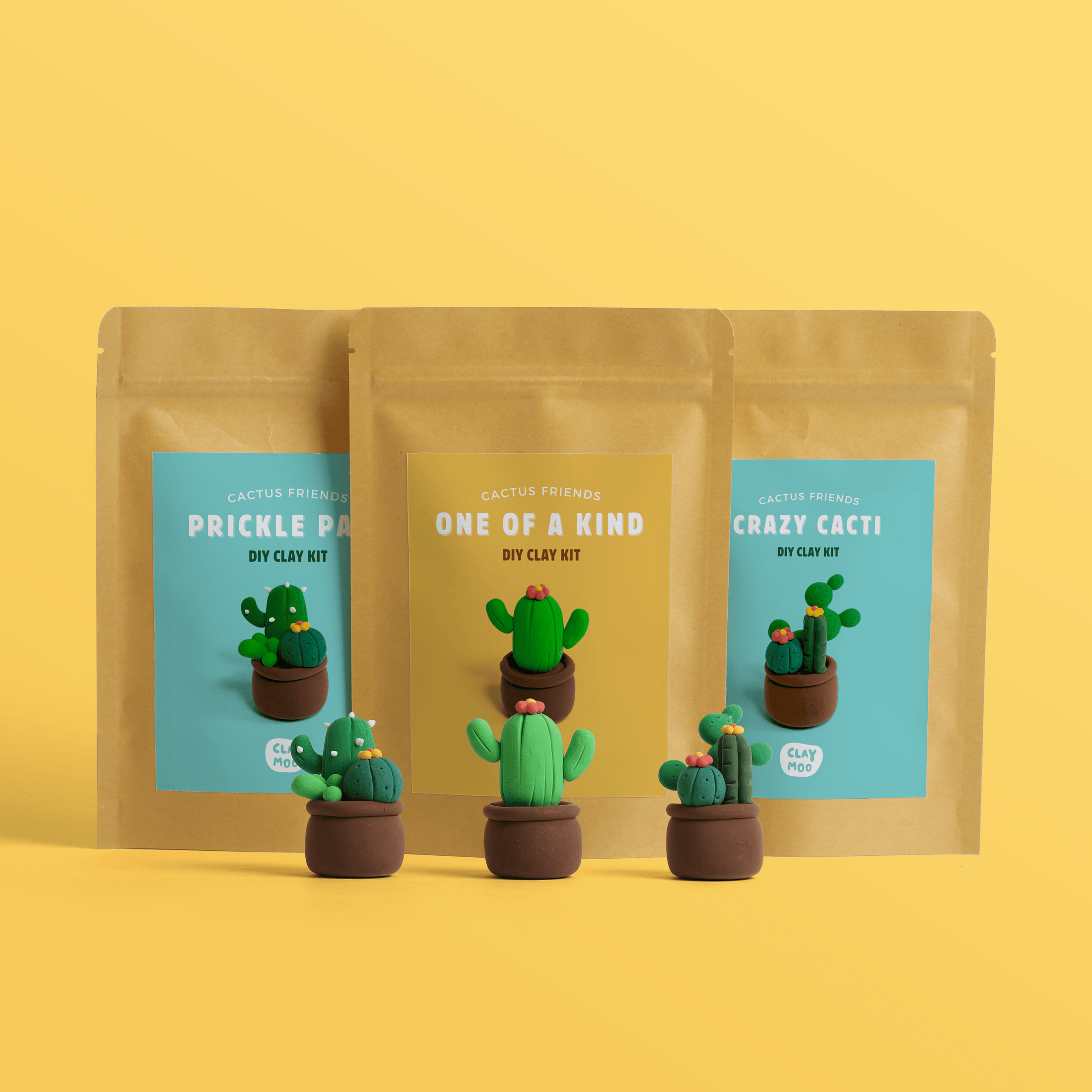 Cactus Friends Bundle – Claymoo